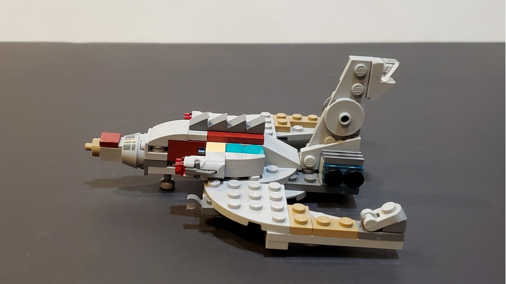 LEGO MOC Starship Fighter by TheBrickMojo | Rebrickable - Build with LEGO