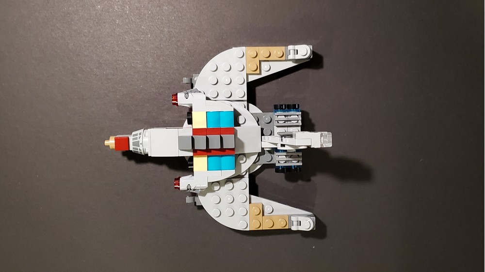 LEGO MOC Starship Fighter by TheBrickMojo | Rebrickable - Build with LEGO