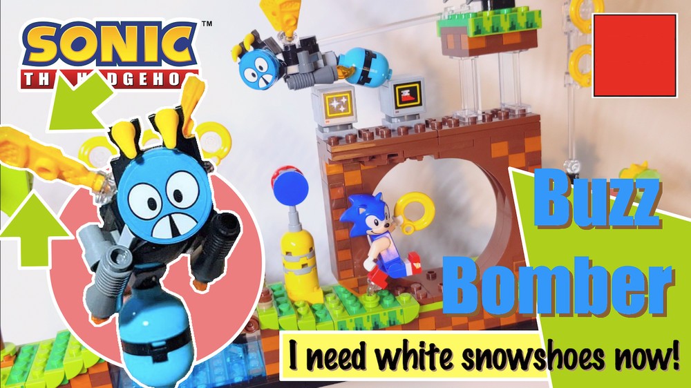 LEGO MOC Buzz Bomber for LEGO Sonic #21331 by Brick Daimyo ...