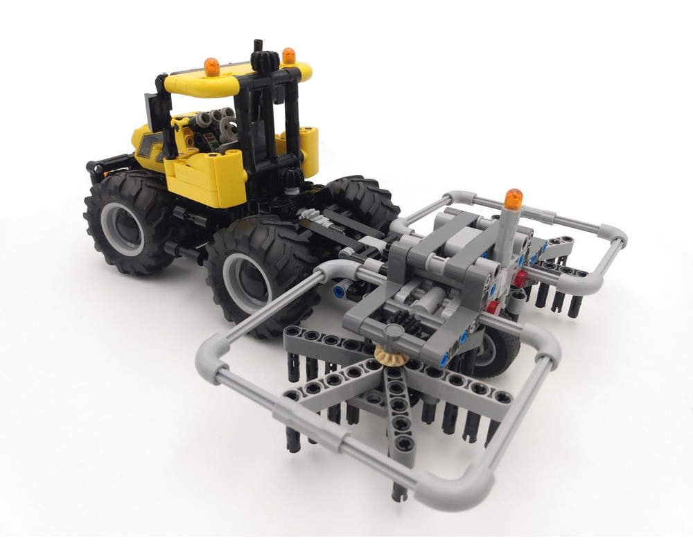LEGO MOC Rotary Rake - PTO-driven agricultural implement by SaperPL ...