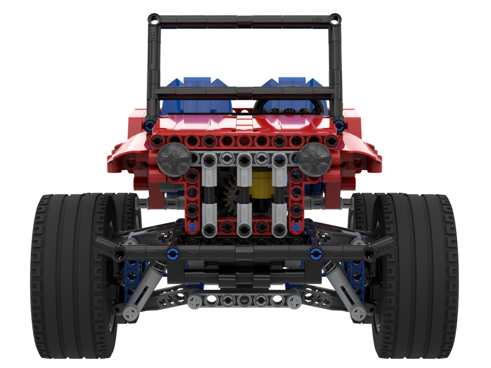 LEGO MOC 8865 New Jeep RC by mla2 | Rebrickable - Build with LEGO