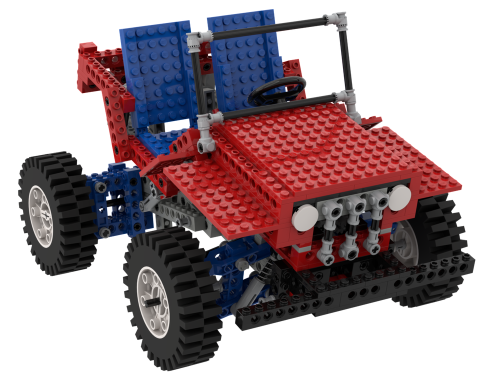 LEGO MOC 8865 New Jeep RC by mla2 | Rebrickable - Build with LEGO