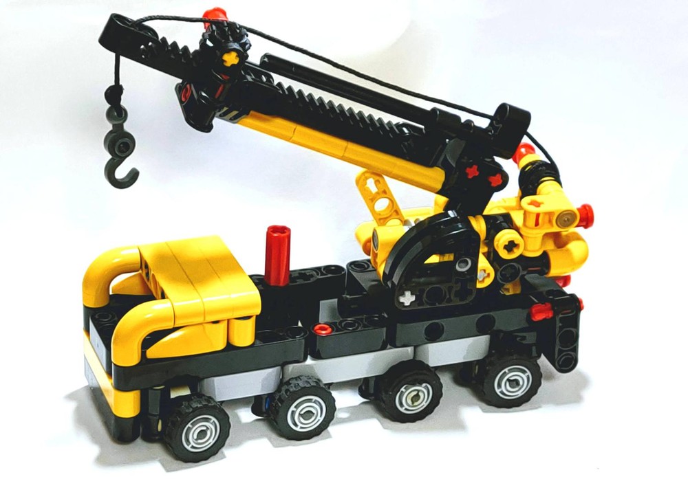 LEGO MOC Mini crane by Goga-moga | Rebrickable - Build with LEGO