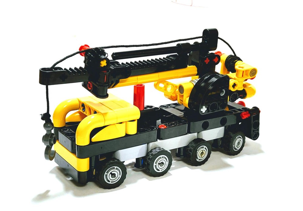 LEGO MOC Mini crane by Goga-moga | Rebrickable - Build with LEGO