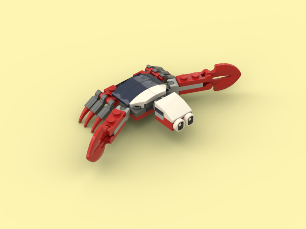 LEGO MOC 31088 - Crab by BramM | Rebrickable - Build with LEGO