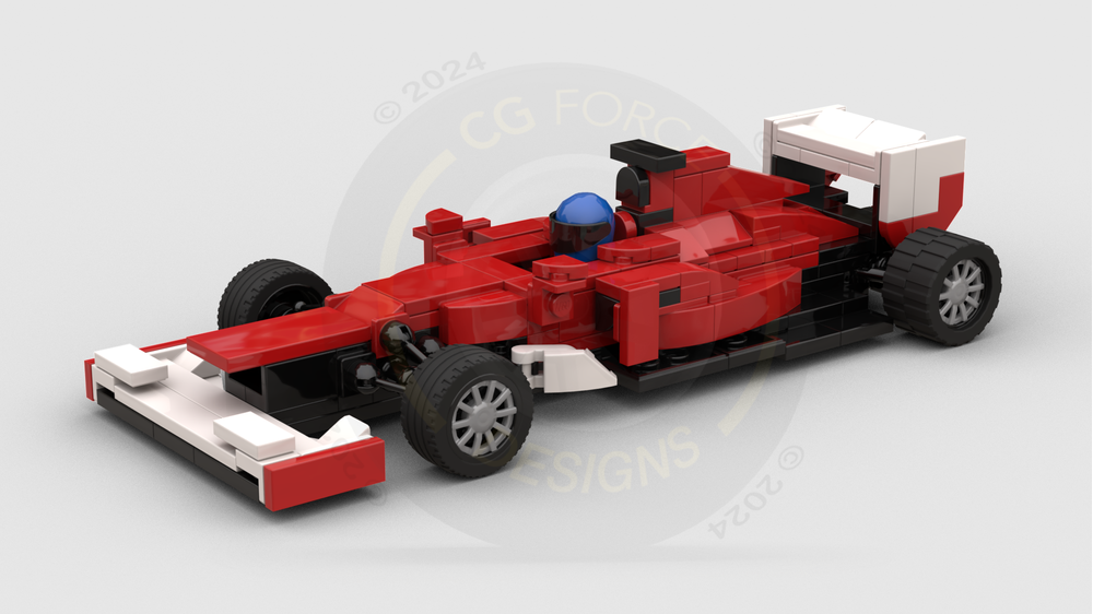 LEGO MOC F1 Ferrari F2012 by CGForceDesigns | Rebrickable - Build with LEGO