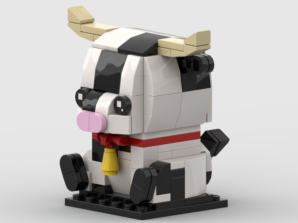 LEGO MOC-97278 Cow by Hiddenface | Rebrickable - Build with LEGO