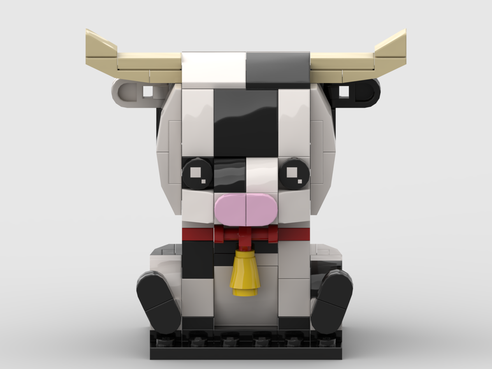 LEGO MOC Cow by Hiddenface | Rebrickable - Build with LEGO