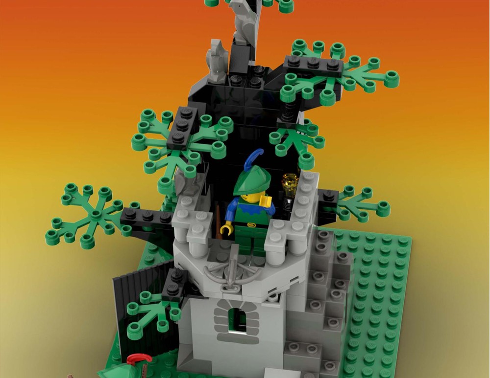 LEGO MOC Ravens Roost Lookout by Tyfighter77 | Rebrickable - Build with ...