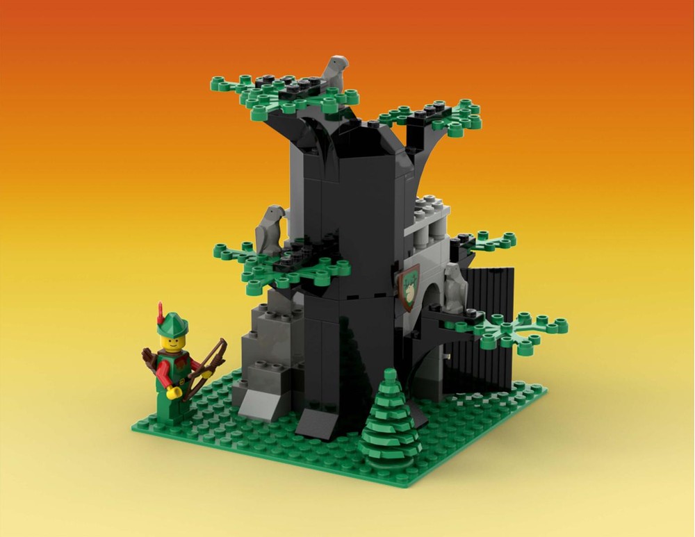 LEGO MOC Ravens Roost Lookout by Tyfighter77 | Rebrickable - Build with ...