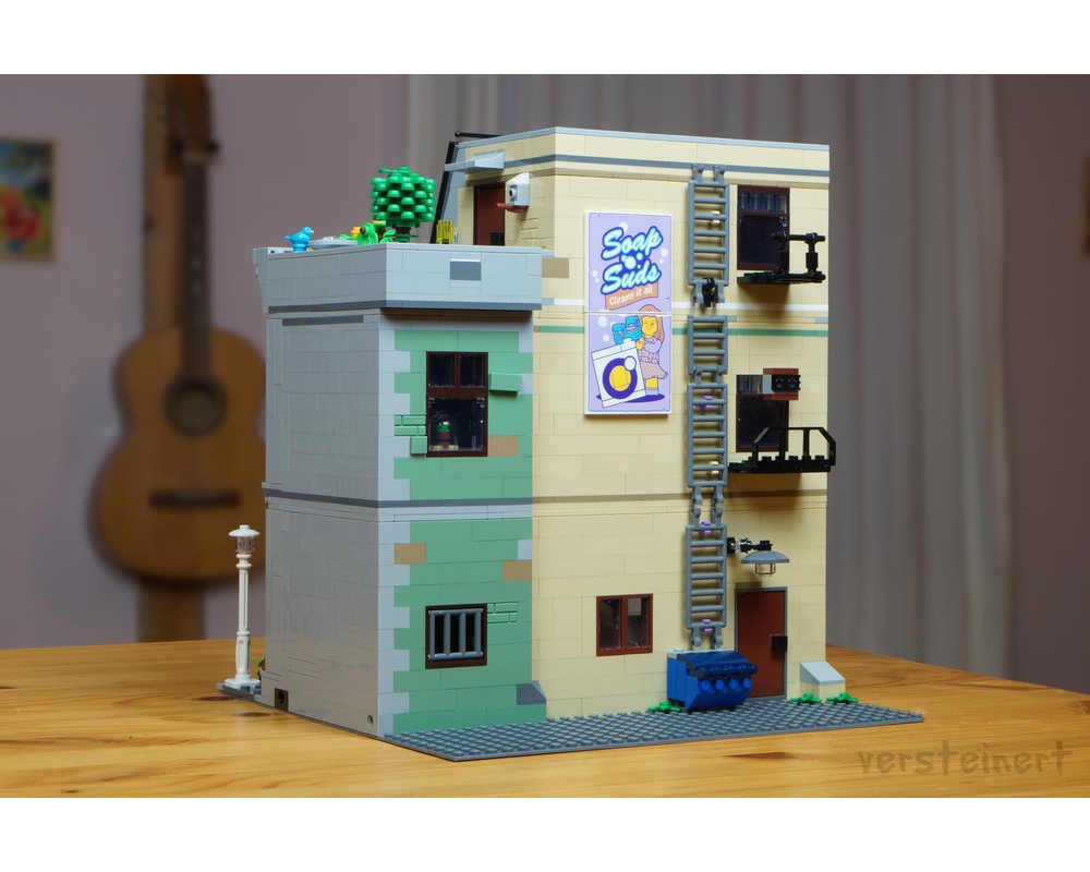 LEGO MOC 10278 - The Daily Press - Modular Newspaper Print Shop - non ...