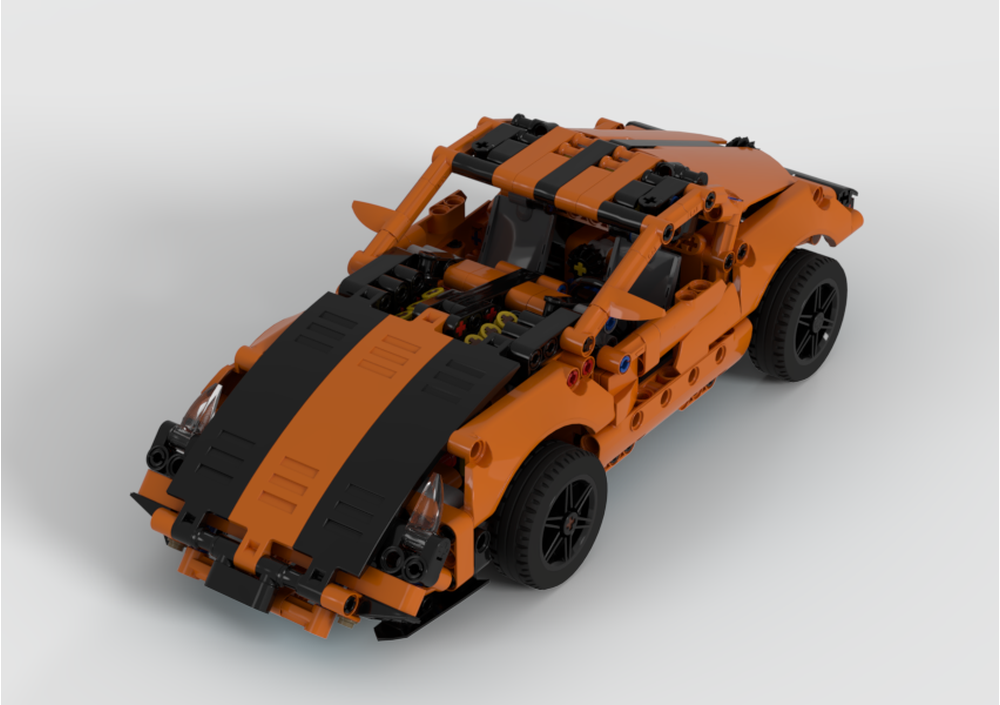 LEGO MOC 42093 Alternate V6 Sportscar by Legonid | Rebrickable - Build ...