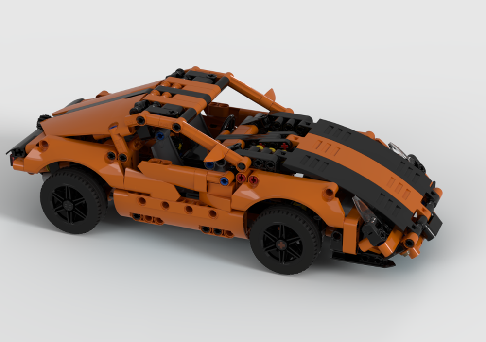 LEGO MOC 42093 Alternate V6 Sportscar by Legonid | Rebrickable - Build ...