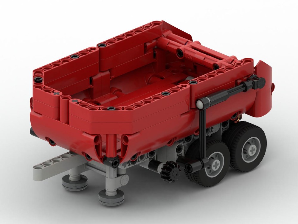 Lego Moc Agricultural Tipper Trailer By Saperpl Rebrickable Build