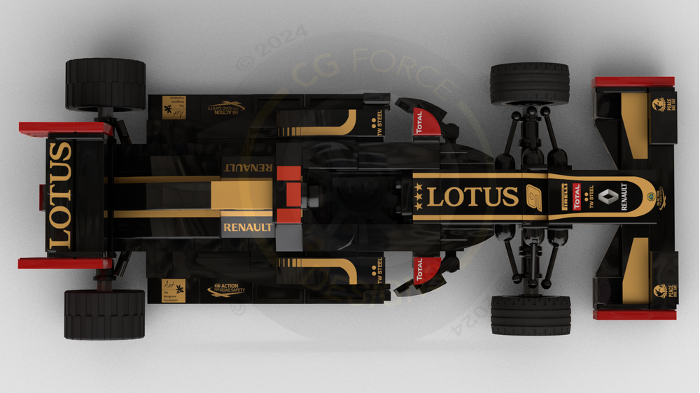 LEGO MOC F1 Lotus E20 by CGForceDesigns | Rebrickable - Build with LEGO