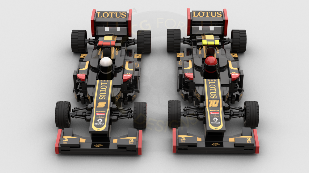 LEGO MOC F1 Lotus E20 by CGForceDesigns | Rebrickable - Build with LEGO