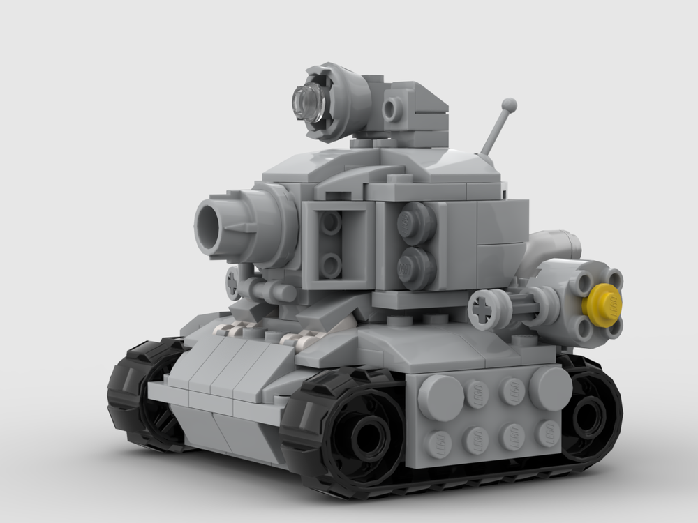 LEGO MOC-97382 Metal Slug - Super Tank by ghsdfigjkugf | Rebrickable ...