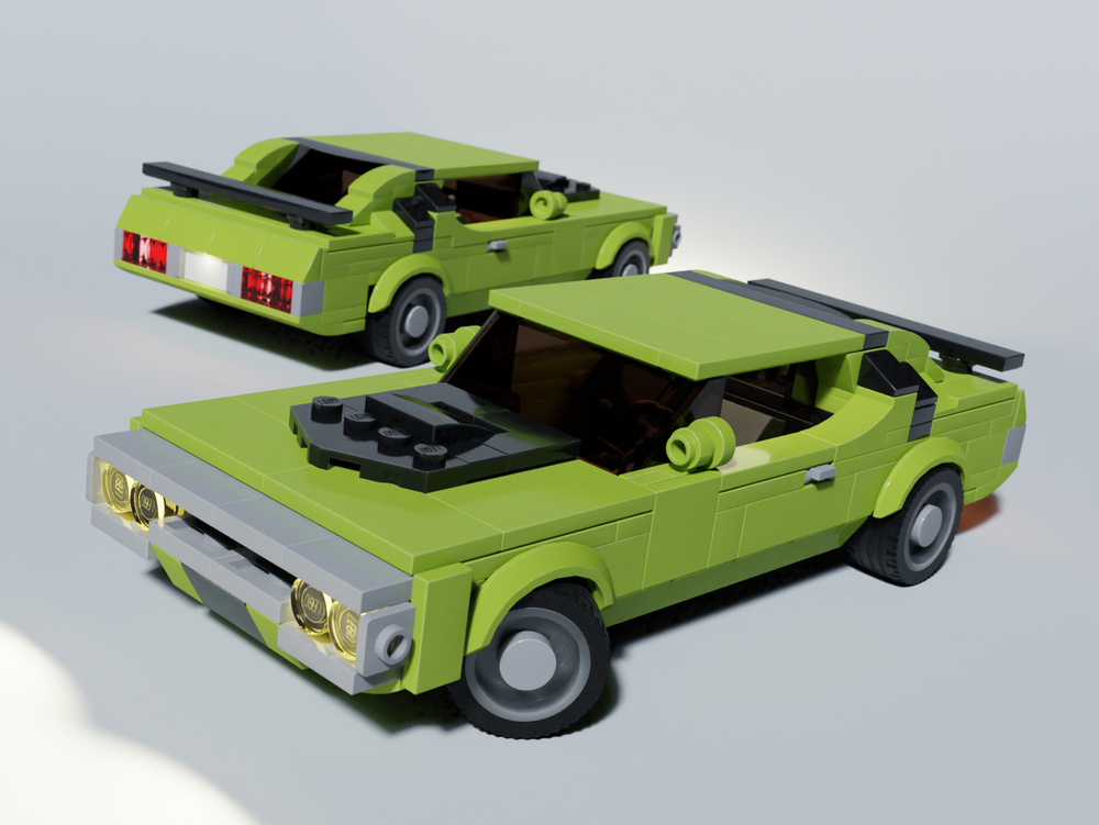 LEGO MOC 1971 Plymouth Road Runner by brickhead_07 | Rebrickable ...