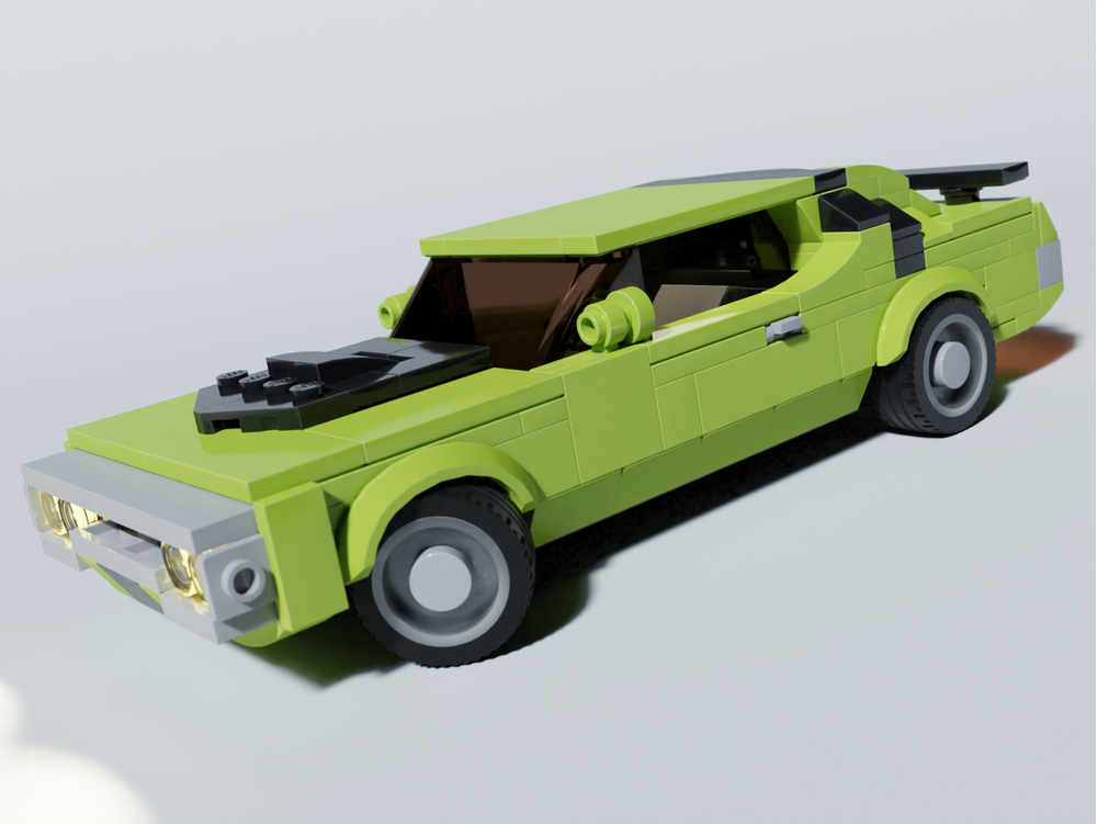 LEGO MOC 1971 Plymouth Road Runner by brickhead_07 | Rebrickable ...