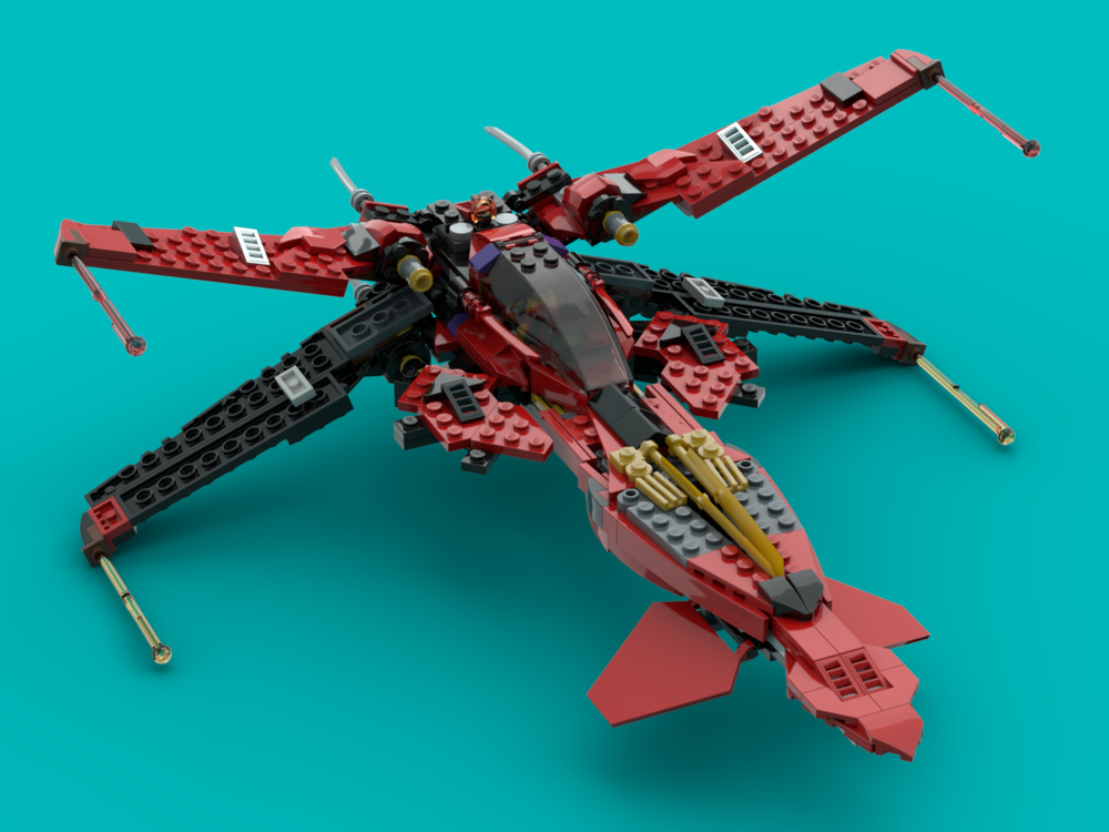 LEGO MOC 71704 Kai Legacy X-wing by plastic.ati | Rebrickable - Build ...