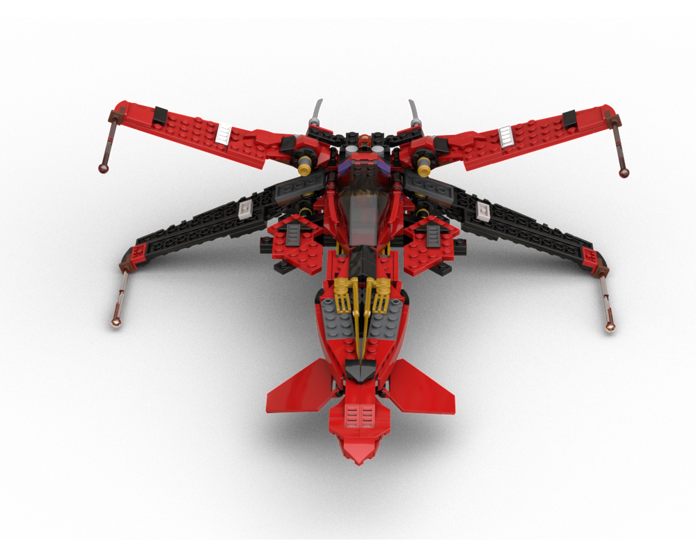 LEGO MOC 71704 Kai Legacy X-wing by plastic.ati | Rebrickable - Build ...