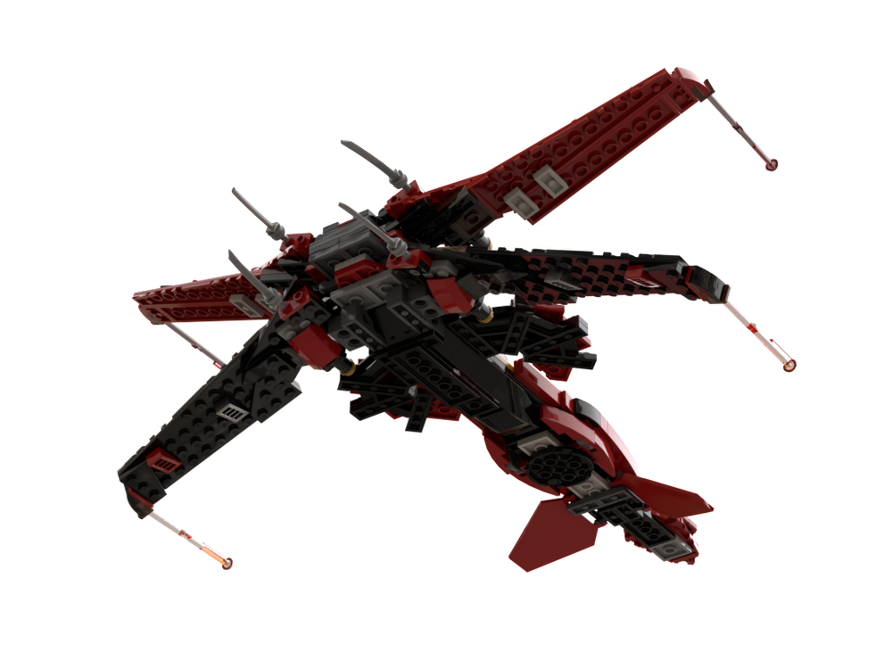LEGO MOC 71704 Kai Legacy X-wing by plastic.ati | Rebrickable - Build ...
