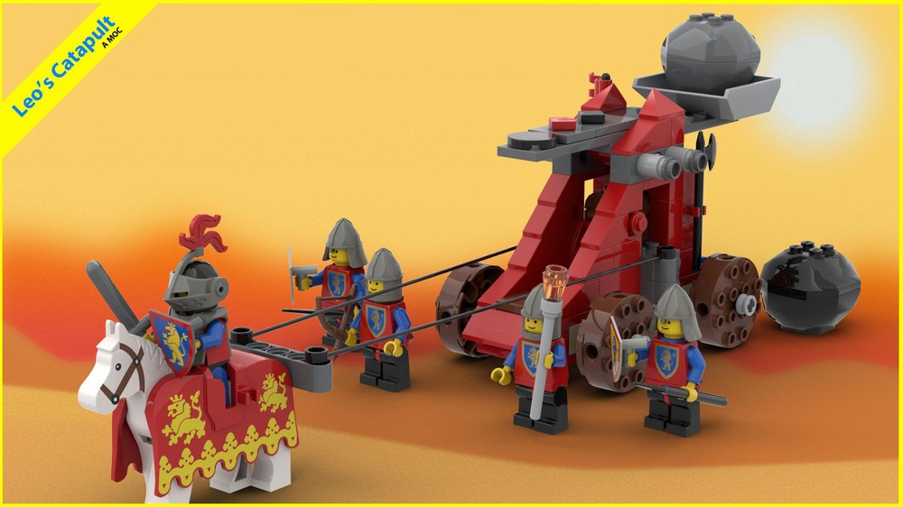 LEGO MOC Leo's Catapult by FrankCoupal | Rebrickable - Build with LEGO