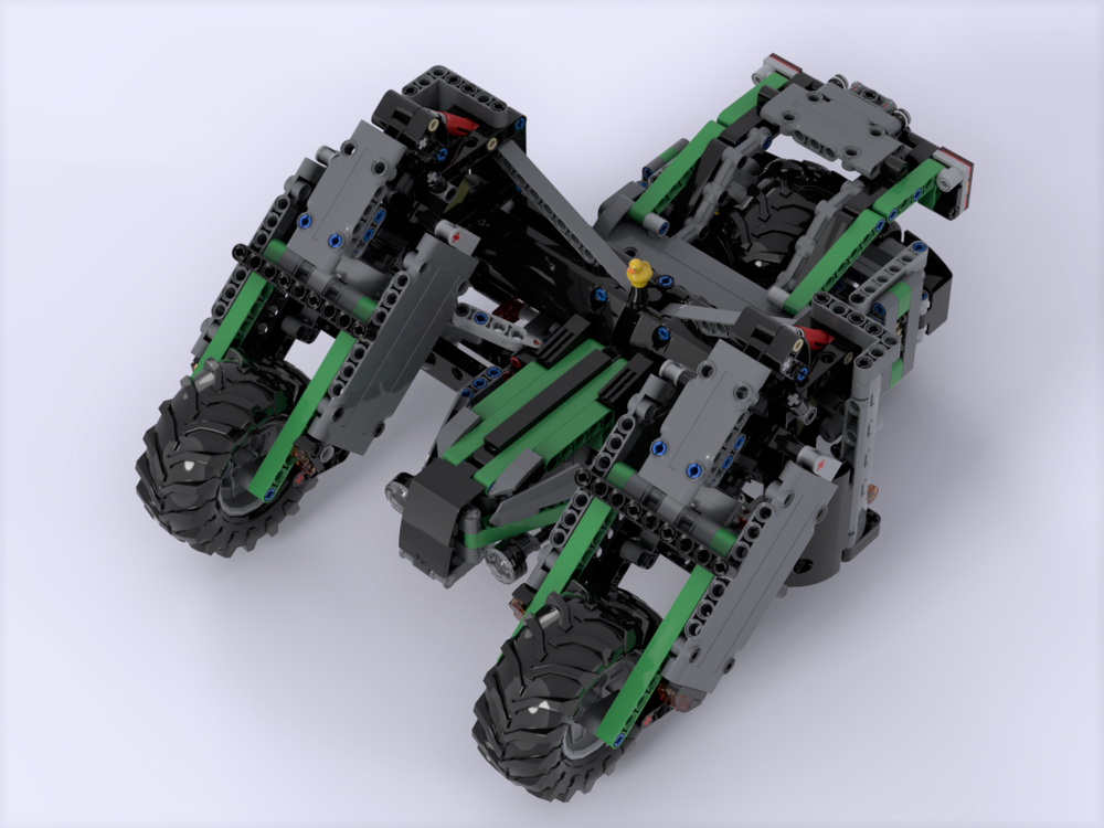 Lego Moc Reverse Trike By Keisukeomori Rebrickable Build With Lego