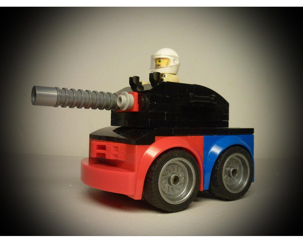 LEGO MOC 75881 Chibi style Tank Destroyer for Minifig by perbonde ...