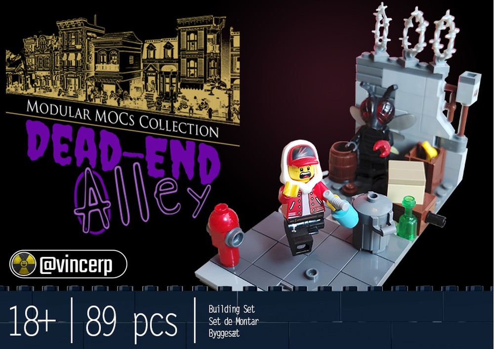 LEGO MOC Dead-End Alley by vincerp | Rebrickable - Build with LEGO