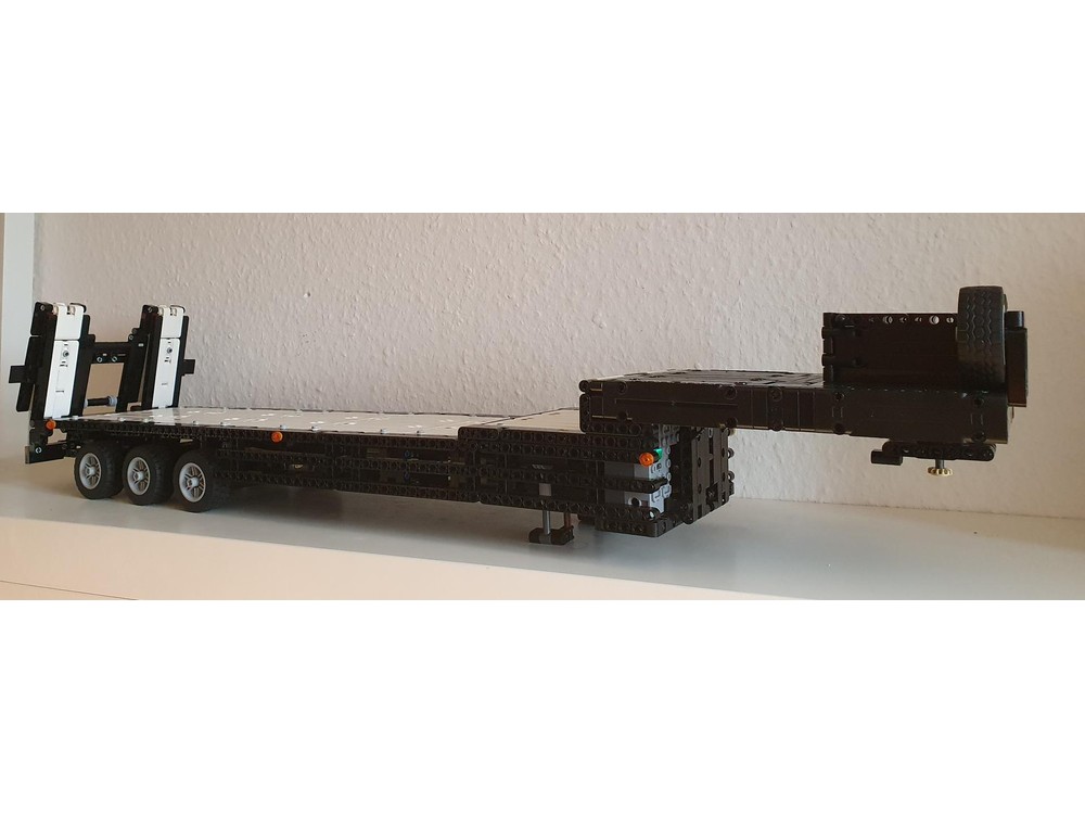 LEGO MOC flat bed Trailer for MB AROCS by hoschy0815 | Rebrickable ...