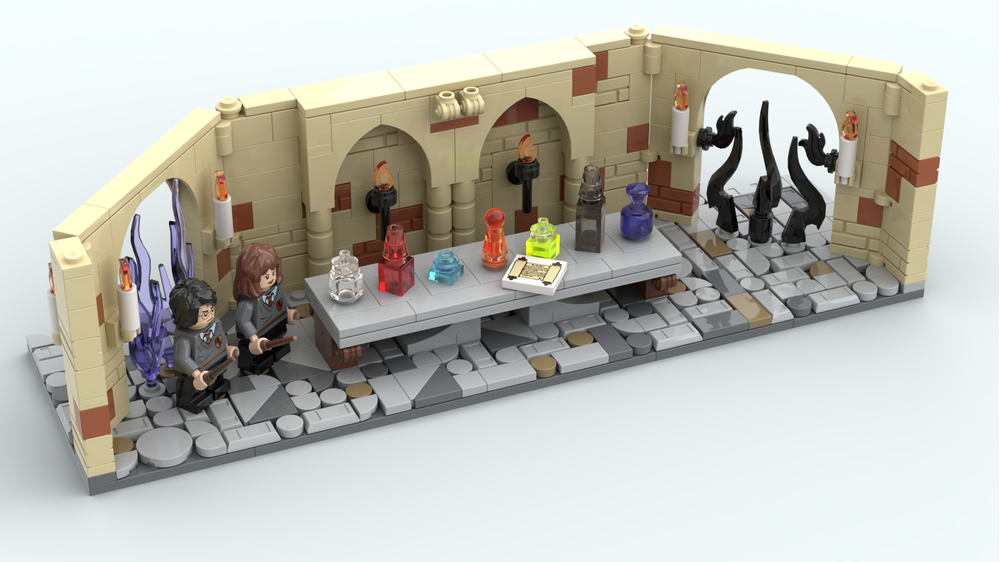 LEGO MOC Severus Snape's Potion Riddle by legoalfactotum | Rebrickable ...