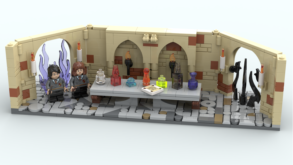 LEGO MOC Severus Snape's Potion Riddle by legoalfactotum | Rebrickable ...