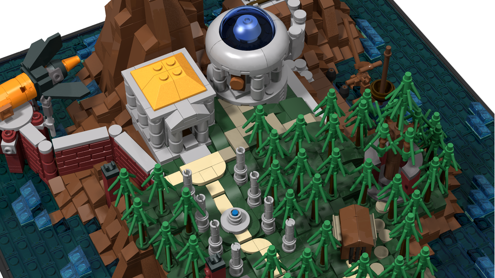 LEGO MOC MYST Island by Desiera | Rebrickable - Build with LEGO