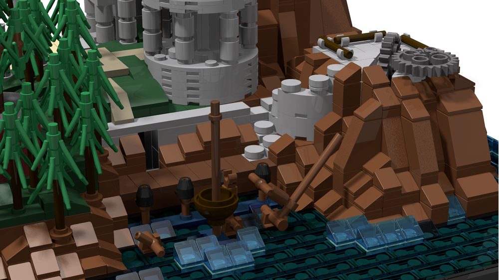 LEGO MOC MYST Island by Desiera | Rebrickable - Build with LEGO