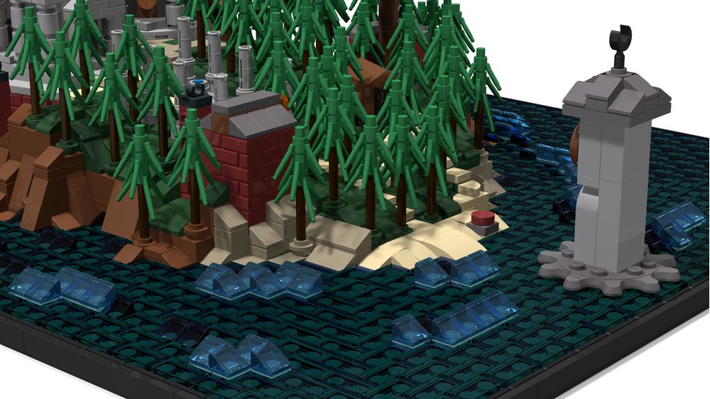 LEGO MOC MYST Island by Desiera | Rebrickable - Build with LEGO
