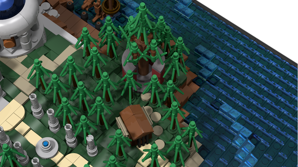 LEGO MOC MYST Island by Desiera | Rebrickable - Build with LEGO