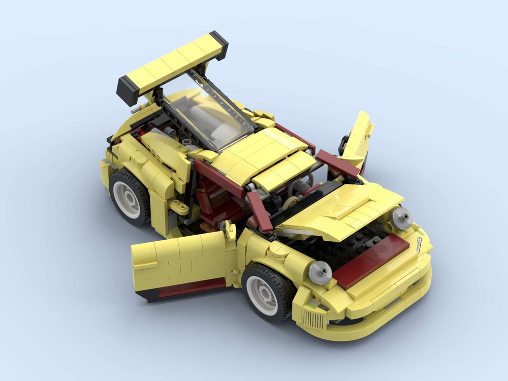 LEGO MOC Porsche 992 gt3 from 10271,77942 by LegoDoodle | Rebrickable ...