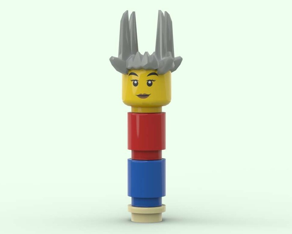 Lego Moc Knitting Spool By Xoona Rebrickable Build With Lego