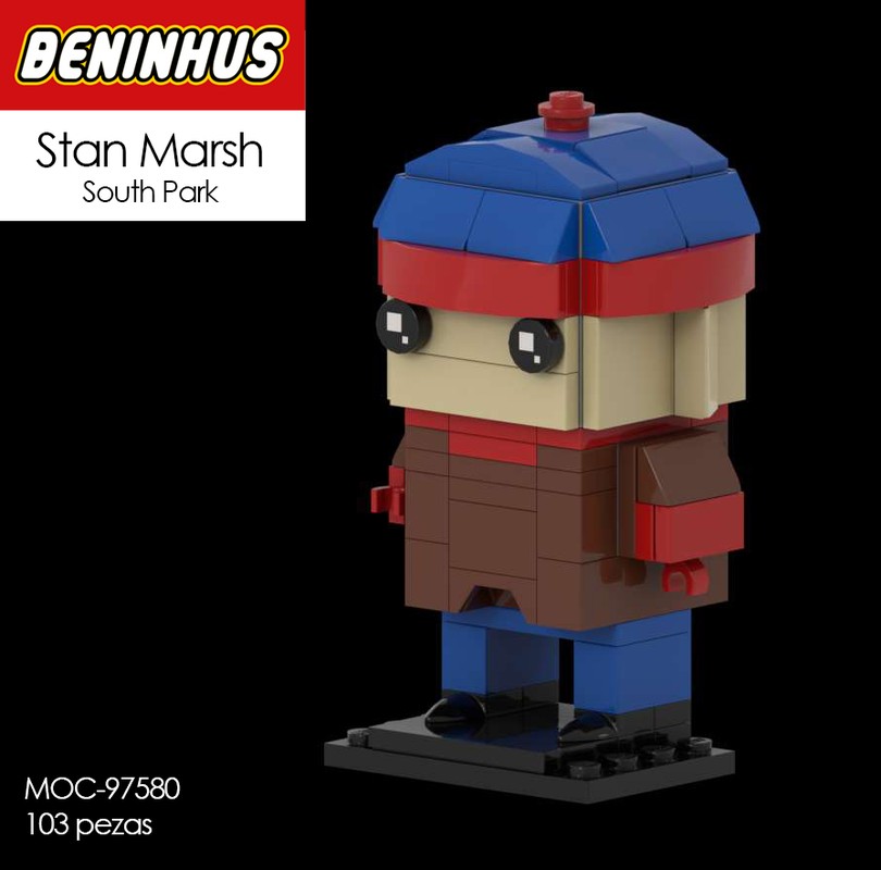 LEGO MOC Stan Marsh by Beninhus | Rebrickable - Build with LEGO