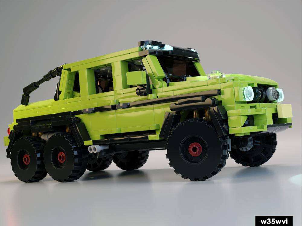 LEGO MOC `15 Mercedes-Benz G63 AMG 6X6 by w35wvi | Rebrickable - Build ...