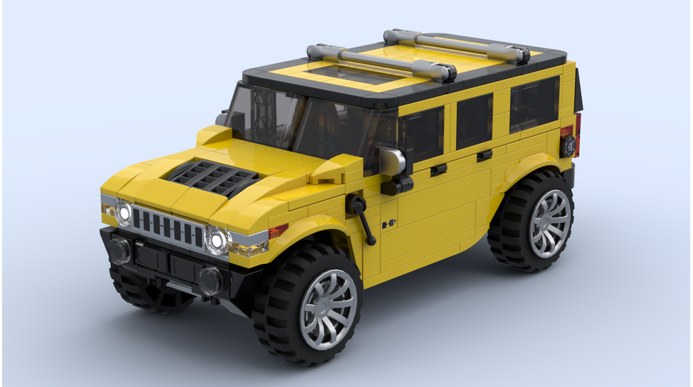 LEGO MOC MOCturnal Hummer H2 by MOCturnal | Rebrickable - Build with LEGO