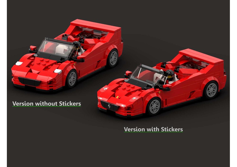 LEGO MOC Ferrari F50 - Speed Champions 8 Studs wide by AbFab74 ...