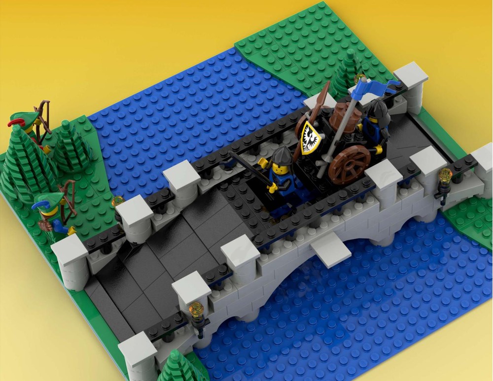 LEGO MOC Ambush Bridge by Tyfighter77 | Rebrickable - Build with LEGO