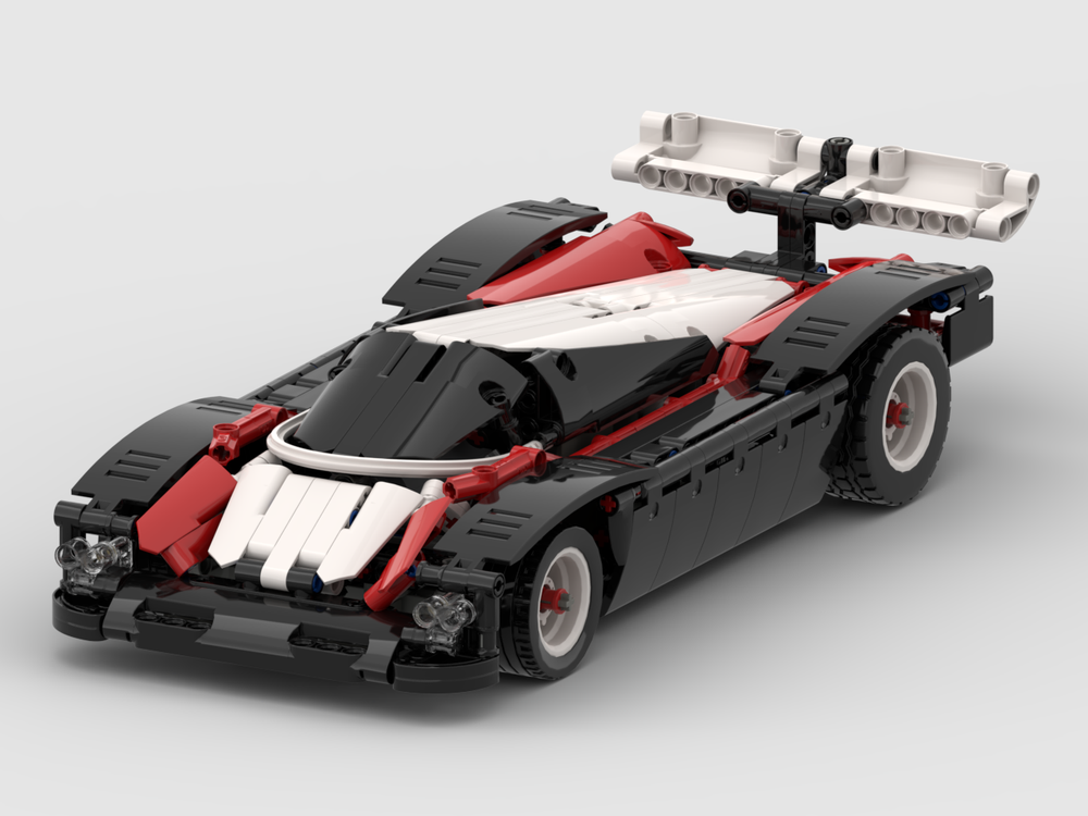 Lego Moc Le Mans Racer By Edgar43 Rebrickable Build With Lego