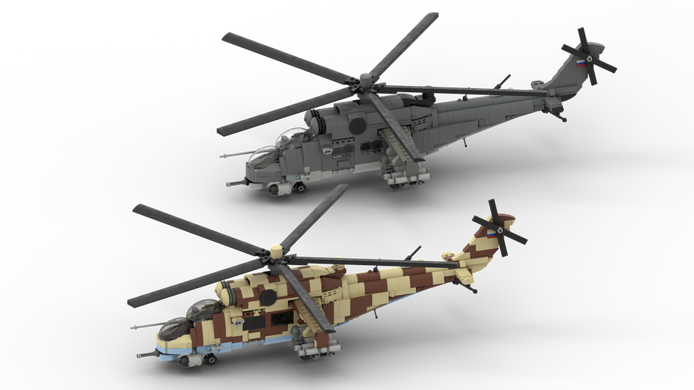 LEGO MOC Mi-35 | Mi-24 HIND by DarthDesigner | Rebrickable - Build with ...