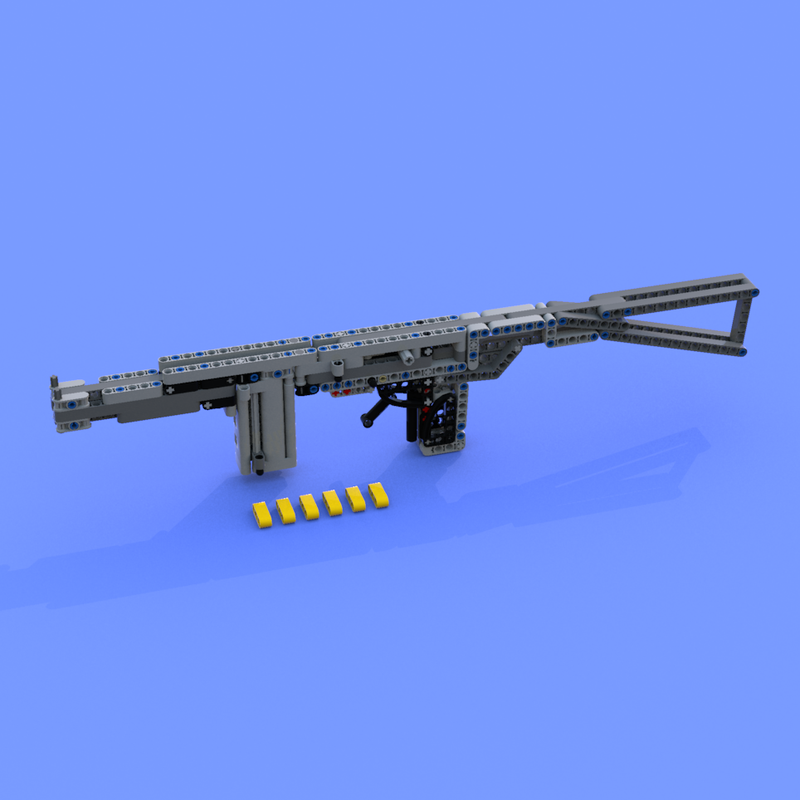 LEGO MOC Assault Rifle IT REALY SHOOTS!!! by HannesLego | Rebrickable ...