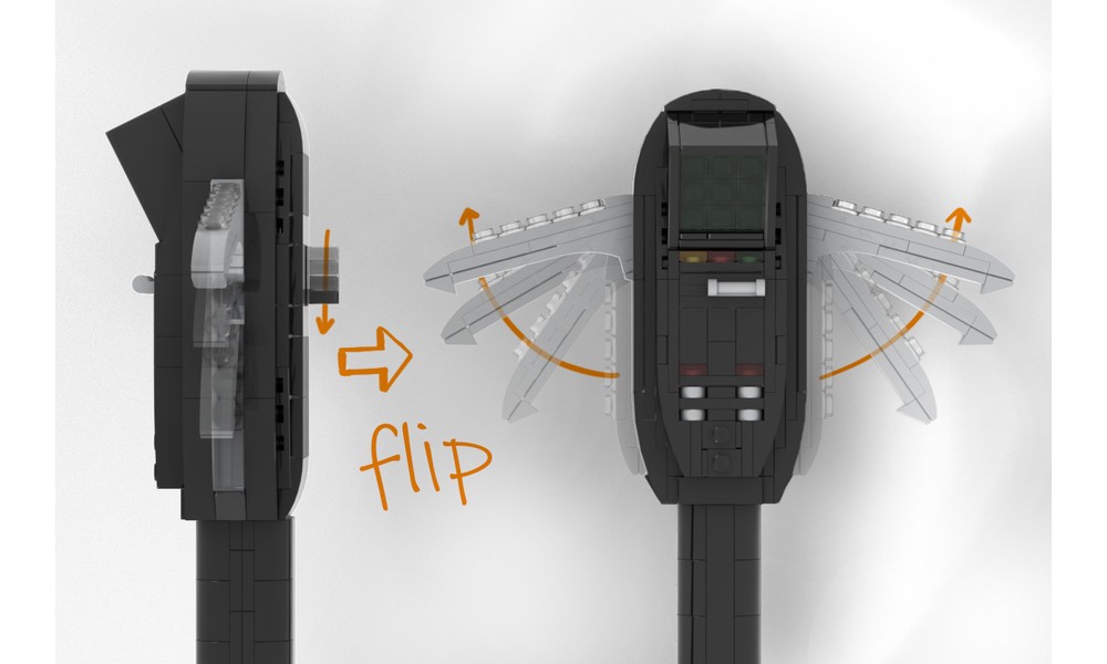 LEGO MOC Gноsтbusters PKE-meter - with flipping wings - Afterlife ...