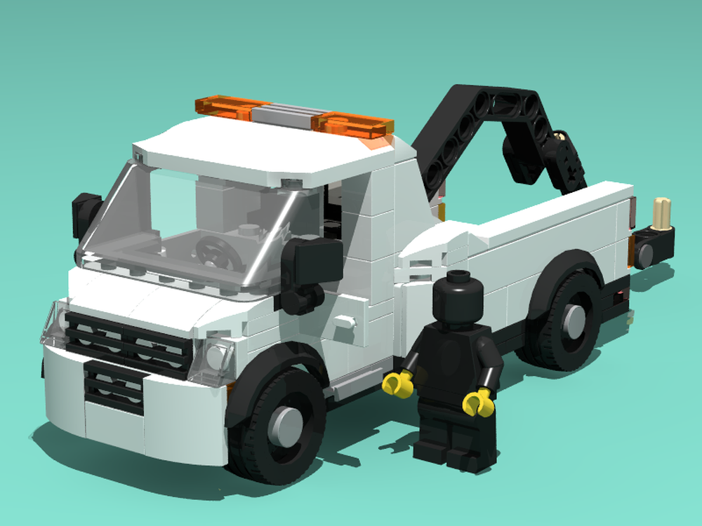 LEGO MOC Tow Truck by The Lego Master | Rebrickable - Build with LEGO