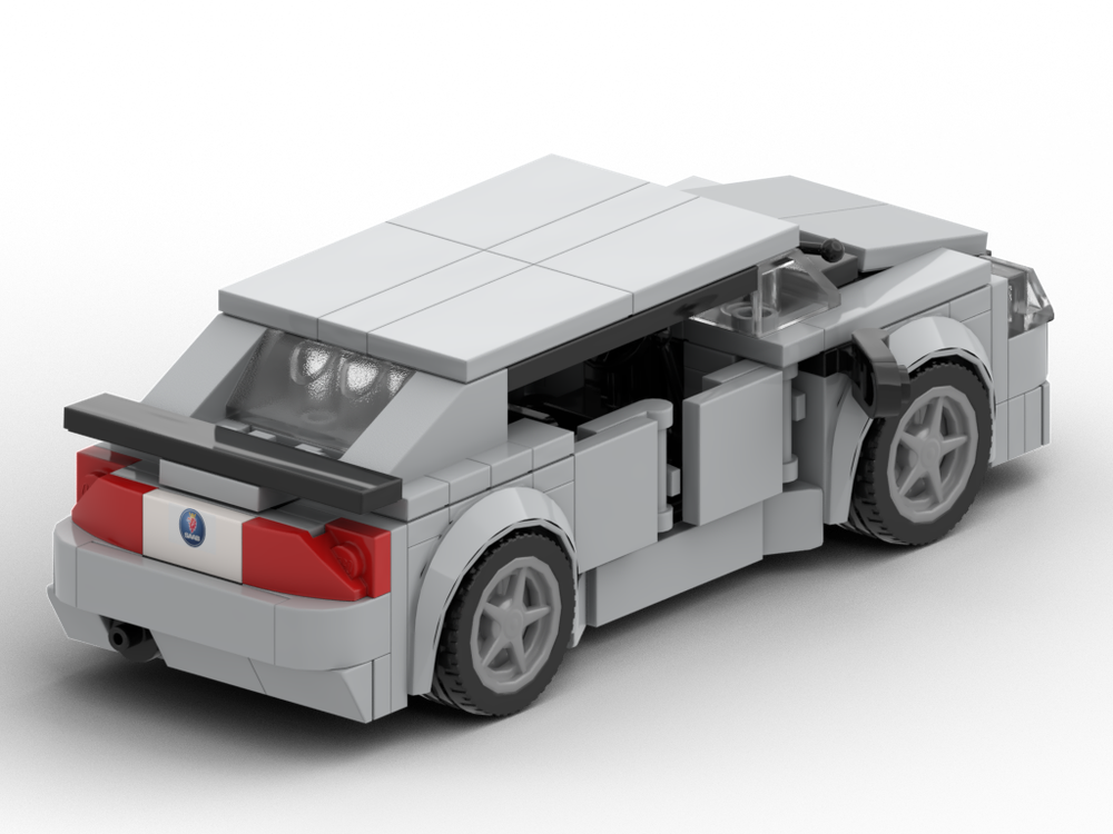 LEGO MOC Saab 9-3 1998 Sedan Stud6 by billyballokarlo | Rebrickable ...